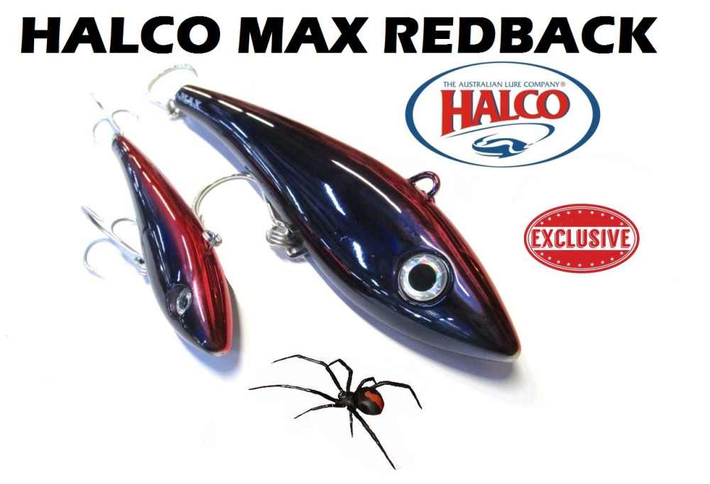 Halco Max Lures 130 190 Redback -Ray & Anne's Tackle & Marine site